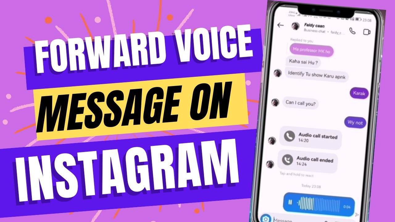 How To Forward Voice Message On Instagram YouTube How To Forward Voice Message On Instagram YouTube