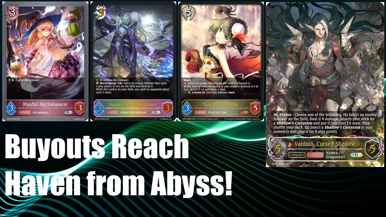 Buyouts Reach Haven from the Abyss! Shadowverse EVOLVE Market Watch - YouTube