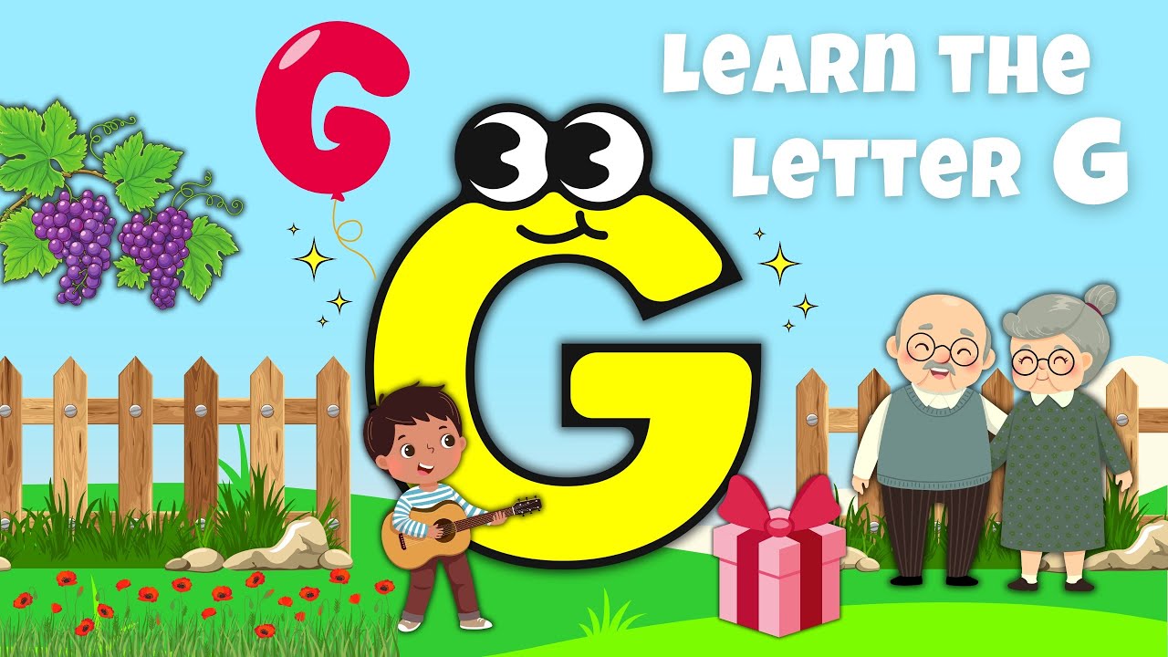Learn the Letter G | Alphabet Fun for Kids | Educational Video for ...