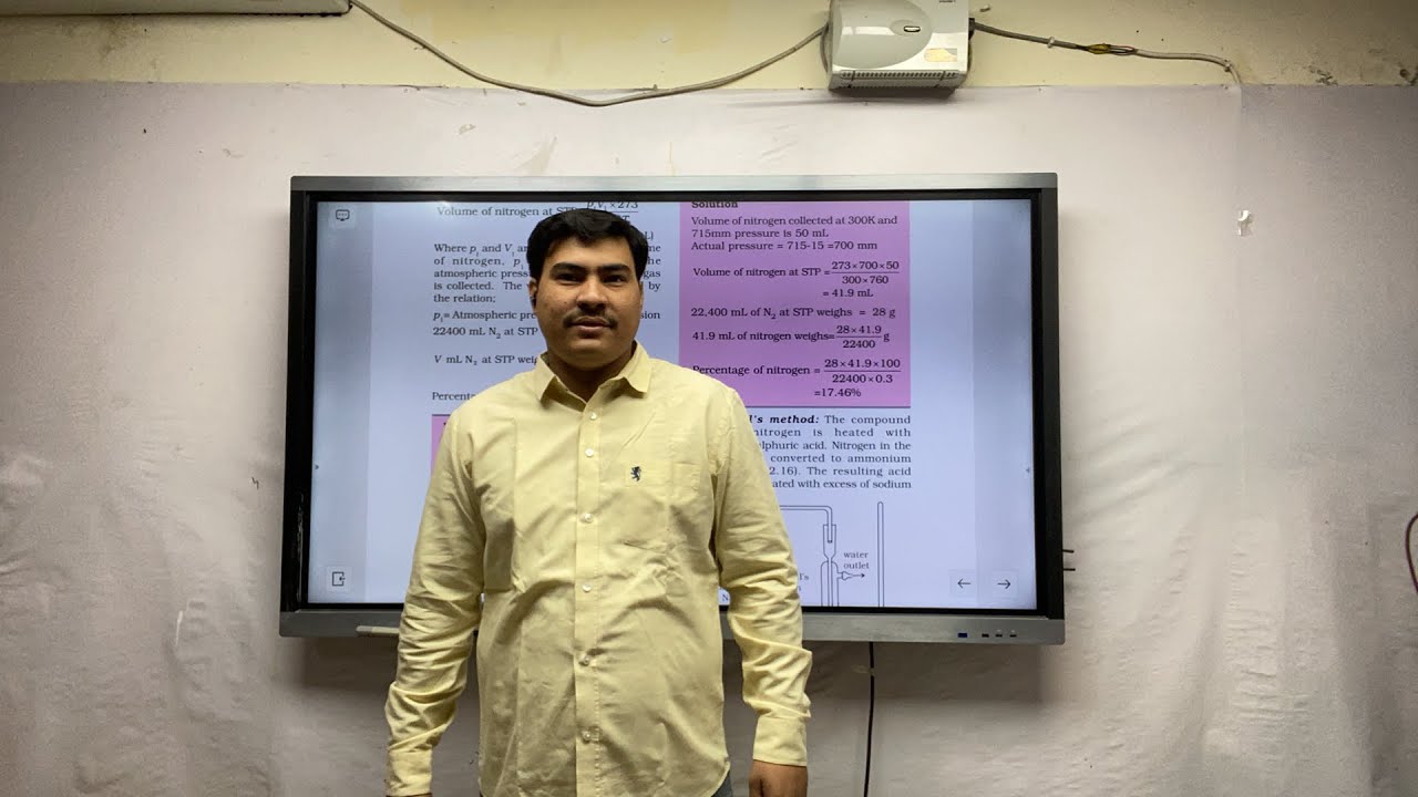 ORGANIC CHEMISTRY QUANTITATIVE ANALYSIS CLASS 11th For Iit Jee And Neet organic-chemistry-quantitative-analysis-class-11th-for-iit-jee-and-neet