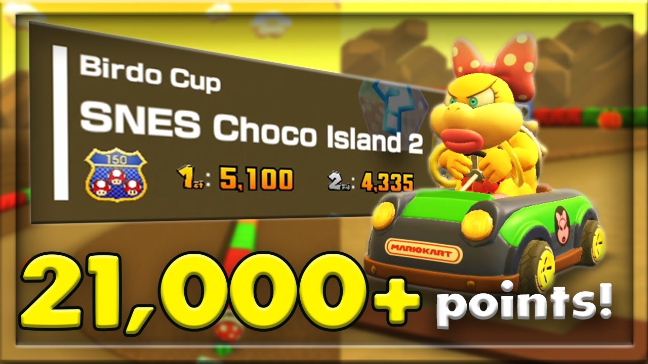 HOW TO NONSTOP COMBO CHOCO ISLAND 2?!? BIRDO CUP - MARIO KART TOUR ...