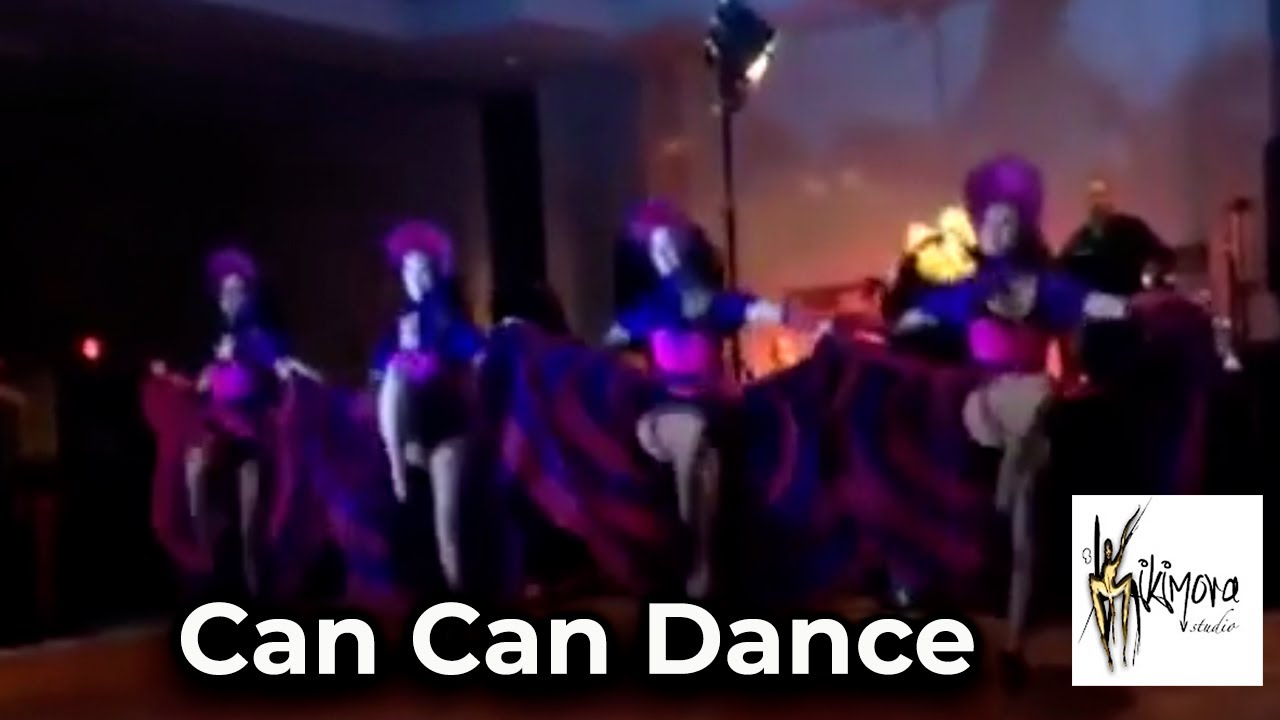 Kikimora Studio's Event Performers do a Can Can Dance - YouTube