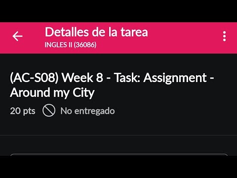 (AC-S08) Week 8 - Task: Assignment - Around my City - YouTube