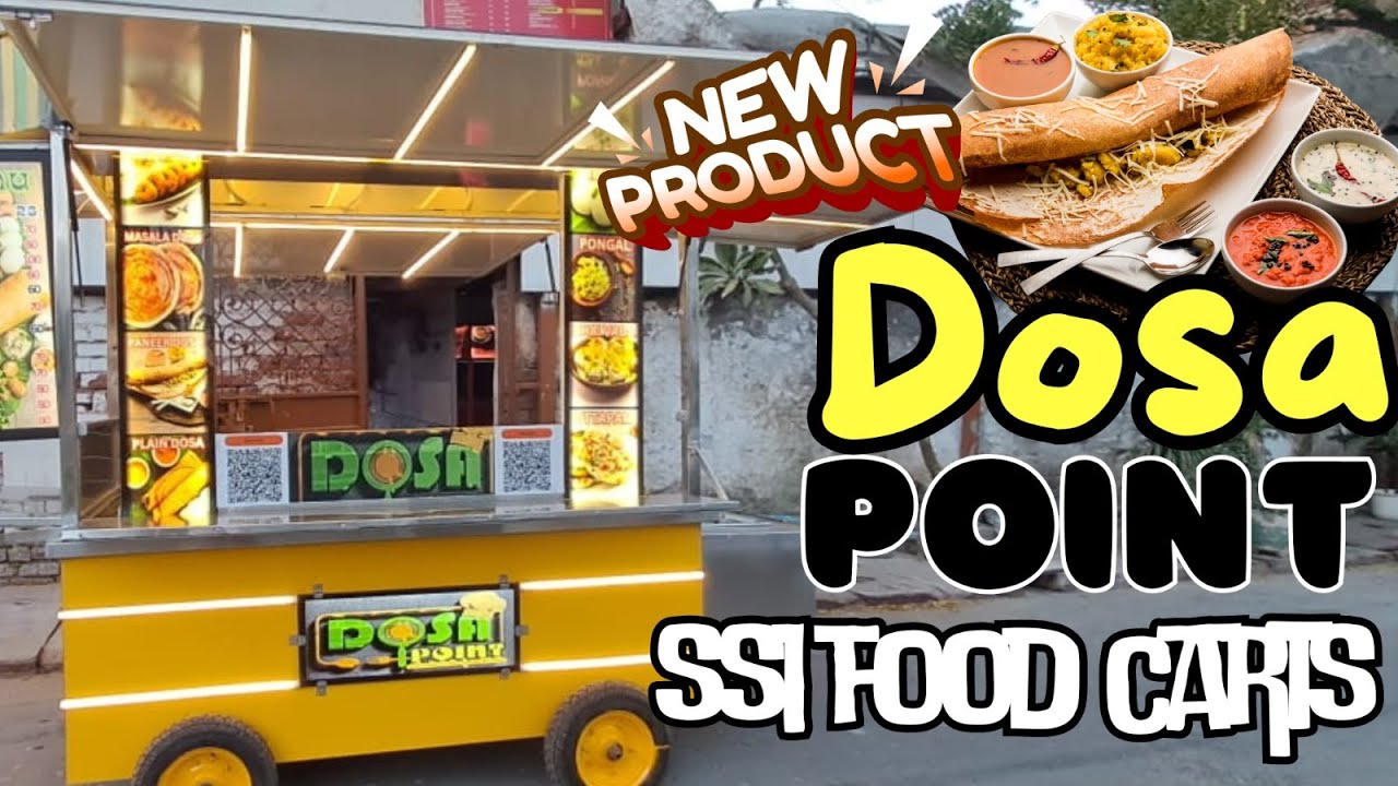 DOSA POINT FOR ALL DOSA ITEMS South Indian CART # HANDPUSH CARTS ...