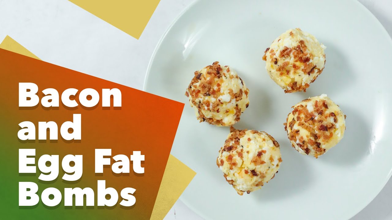 Keto Bacon and Egg Fat Bombs - YouTube