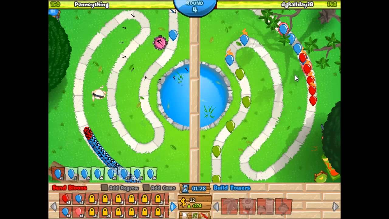 Bloons TD Battles - Multiplayer Quick Matches #31 Mortar Snipers w ...