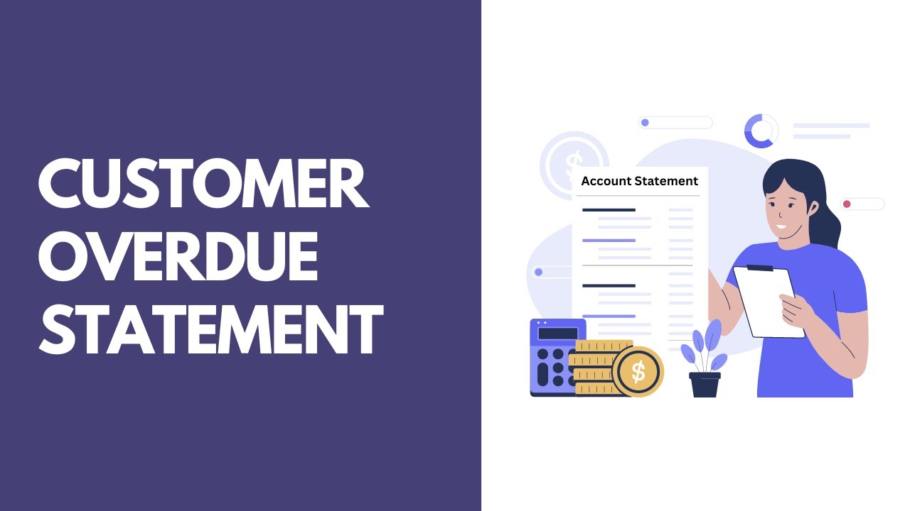 Customer Overdue Statement Odoo - YouTube