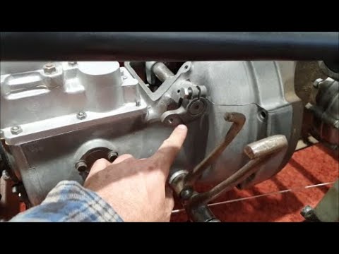 Riley 9 clutch linkages - YouTube