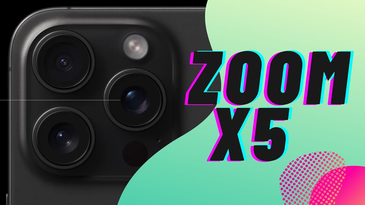 ¿TAN BUENO es el ZOOM x5 del 15 Pro Max? - YouTube