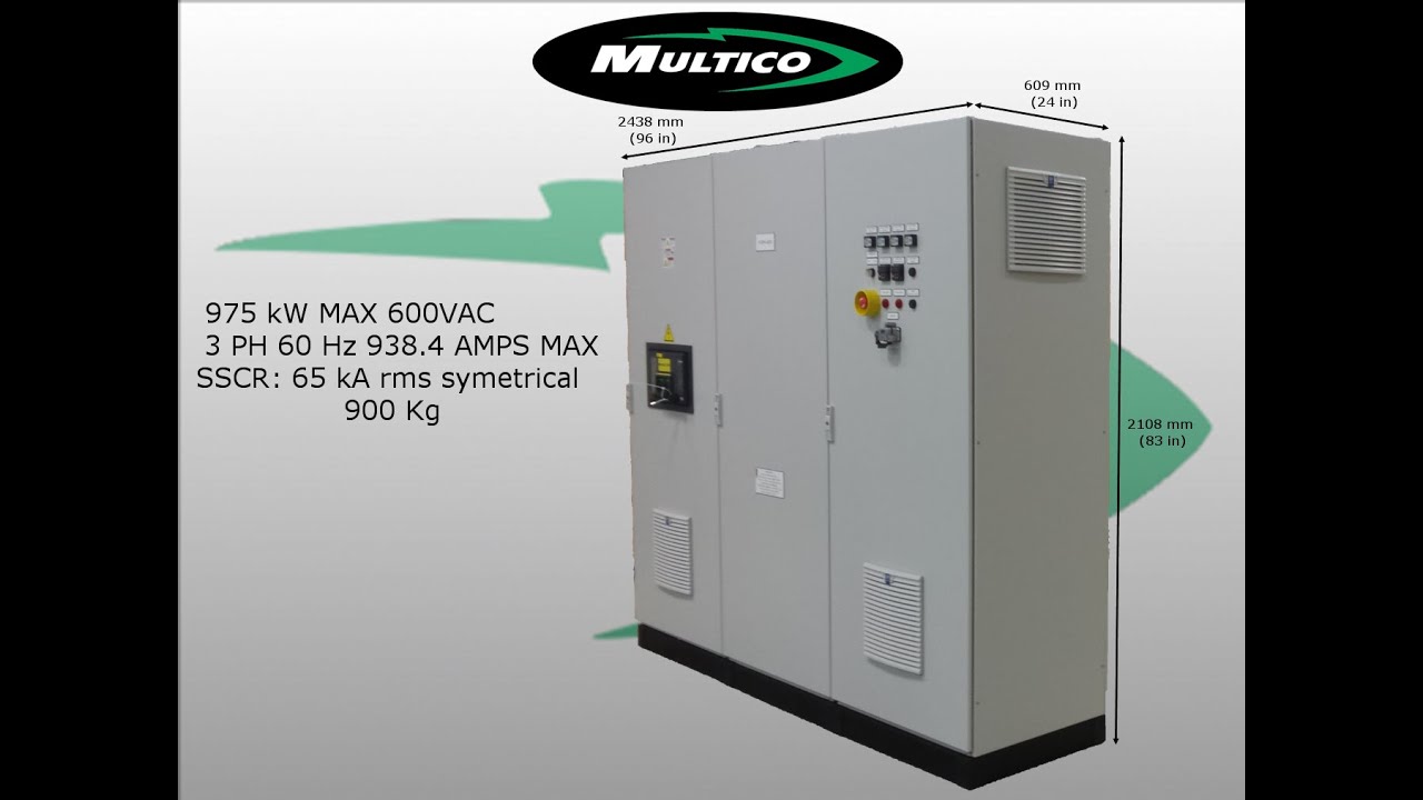 Multico large size control panel's handling & packaging - YouTube