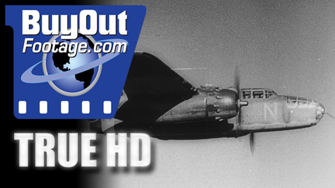 HD Historic Stock Footage WWII - Allies Bomb Western Front - YouTube