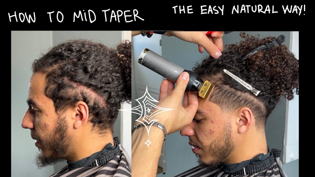 HOW TO MID TAPER (EASY NATURAL WAY) !!!! - YouTube
