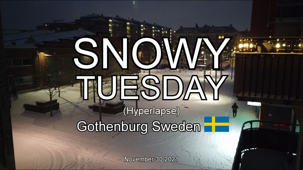 SNOWY TUESDAY (Hyperlapse) - YouTube