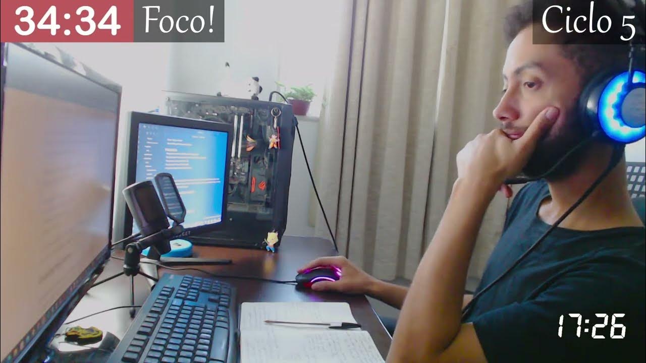 Estude comigo por ? horas | Pomodoro 50/10 | ep 272 - YouTube