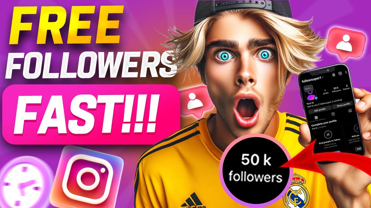 How to Get FREE Instagram Followers (10,000+ Followers) FREE Instagram ...