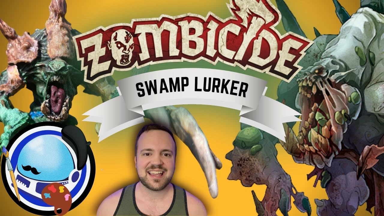 Zombicide SWAMP LURKER - Painting & Basing Guide with Tips! - YouTube