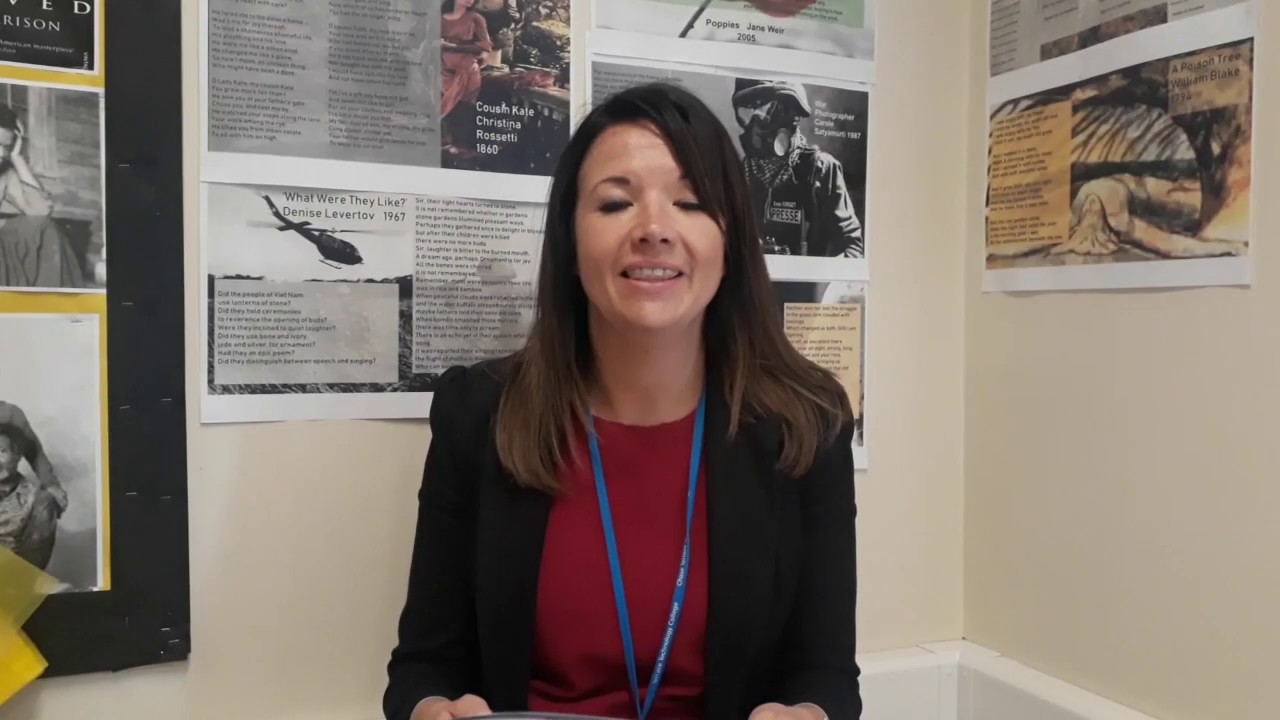 English Anthology: Poppies by Jane Weir - YouTube