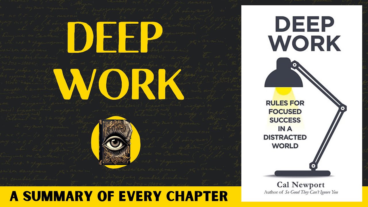 Deep Work Book Summary | Cal Newport - YouTube