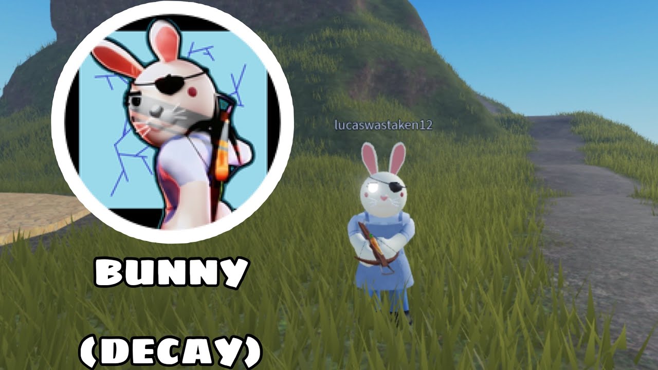 How To Get “Glow Up” Badge + Bunny (Decay) In Piggy Skins Reanimated ...