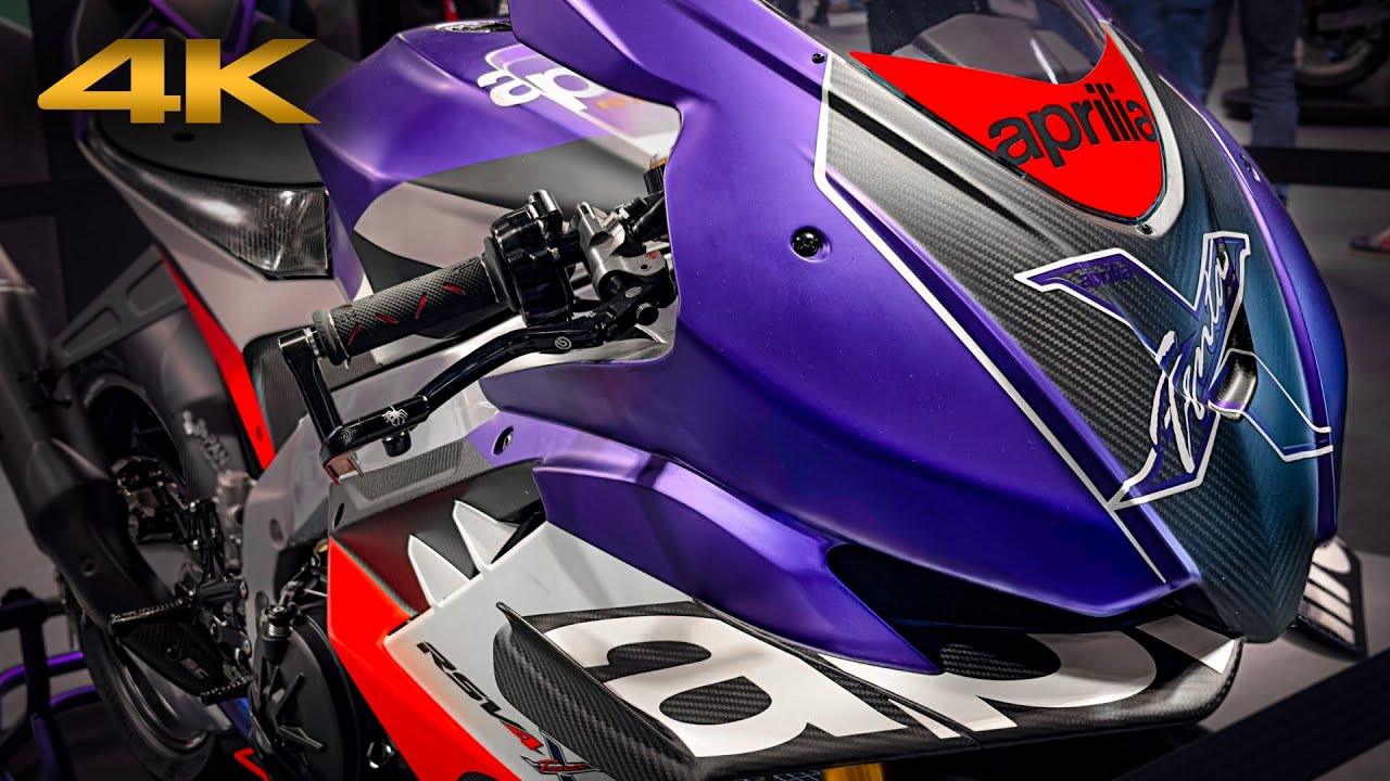 2023 Aprilia RSV4 XTrenta | Walkaround | Specifications | Motor Bike ...