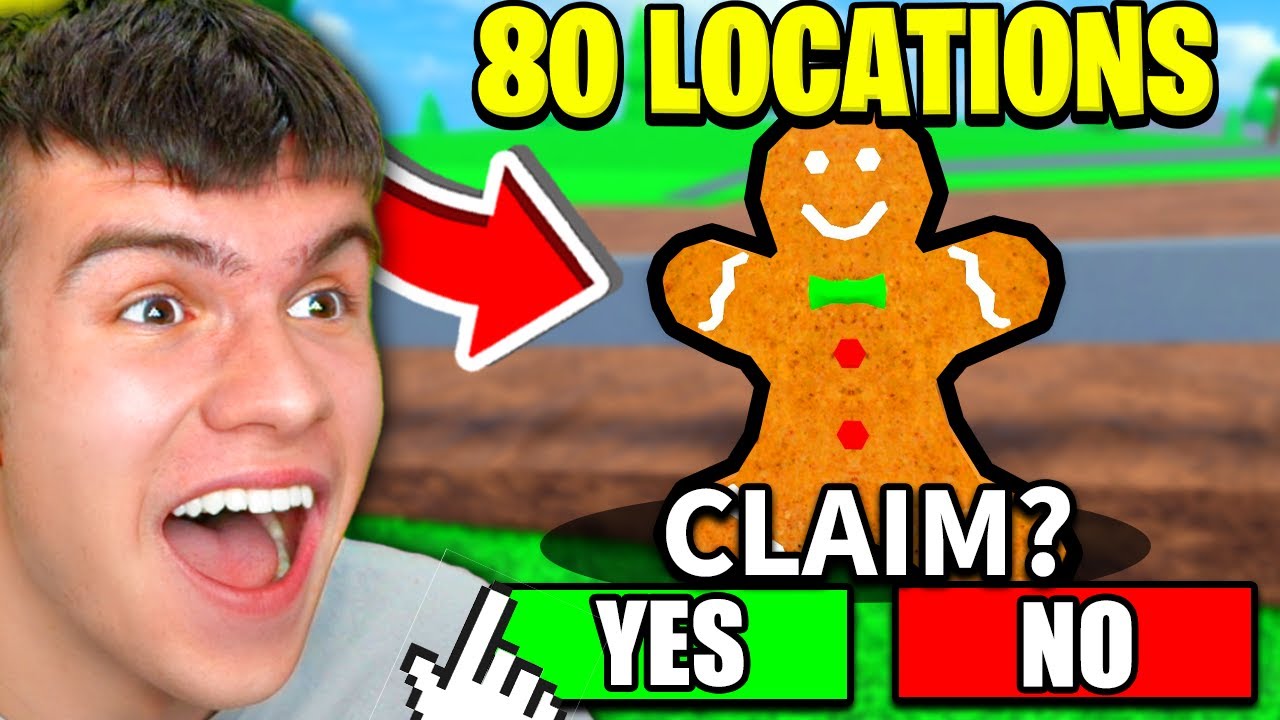 How To Find ALL 80 GINGERBREAD LOCATIONS In Roblox Car Dealership ...
