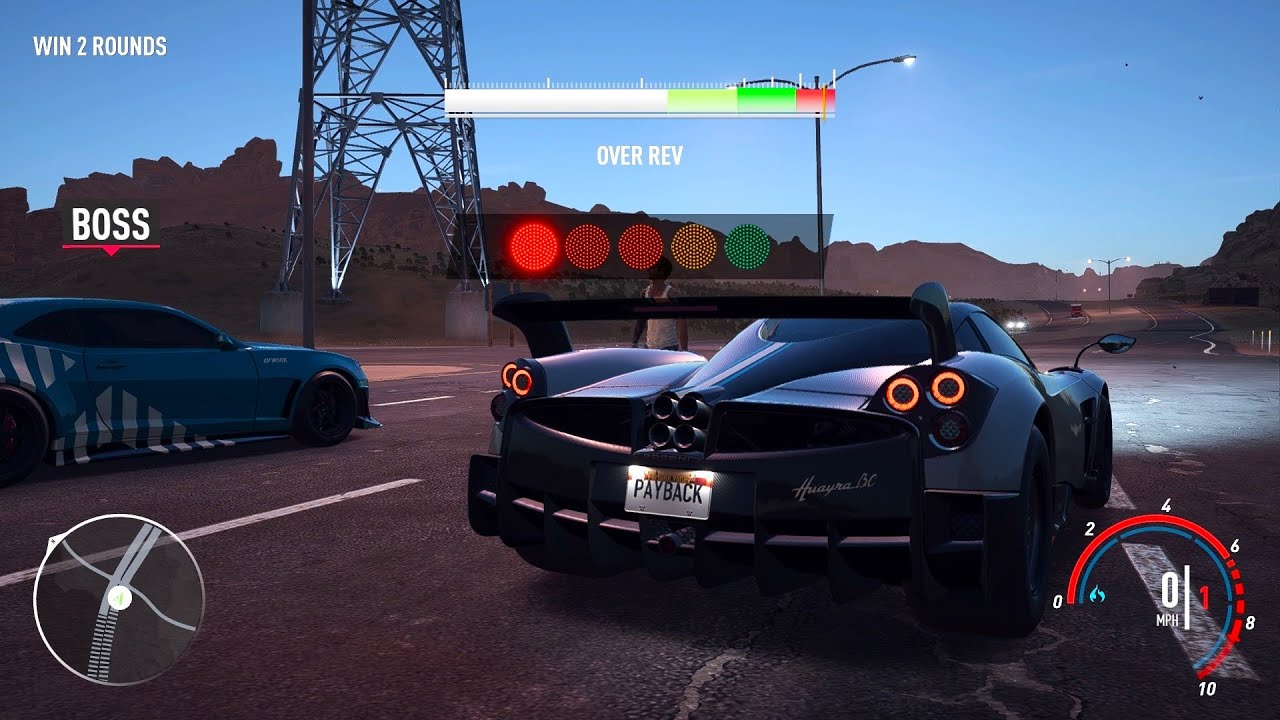 PAGANI Huayra BC Drag Race | Need For Speed Payback (1440p 60FPS) - YouTube
