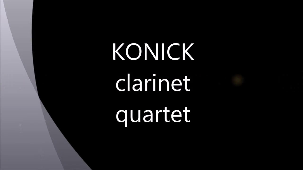 Clarinet quartet Konick - Astor Piazzola - Libertango - YouTube