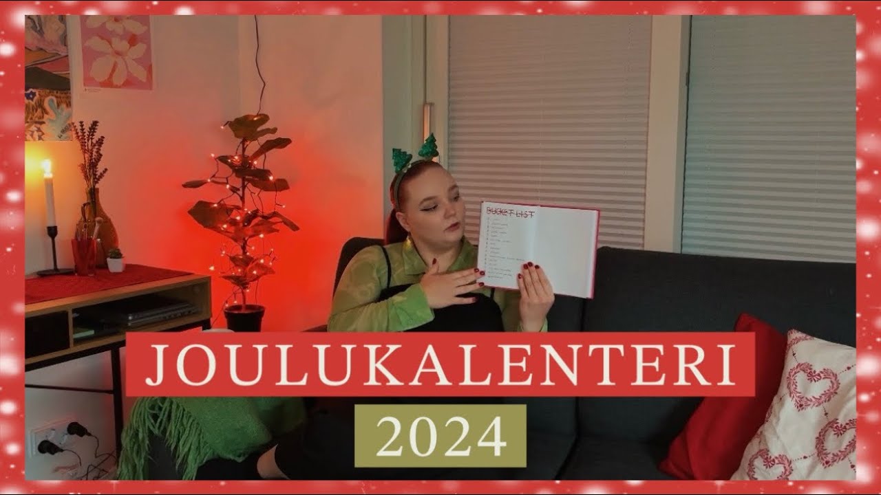 JOULUKALENTERI 2024 - YouTube