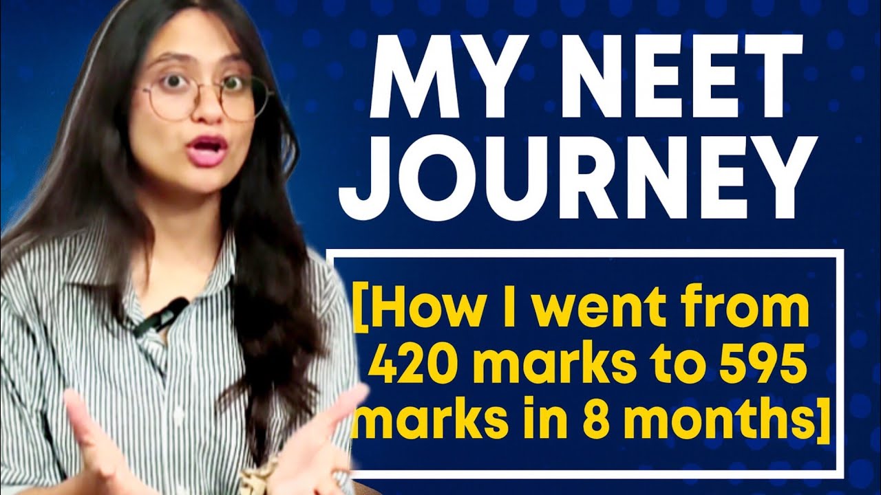 NEET JOURNEY | How I went from 420 to 595 Marks in 8 months| Twinkle ...