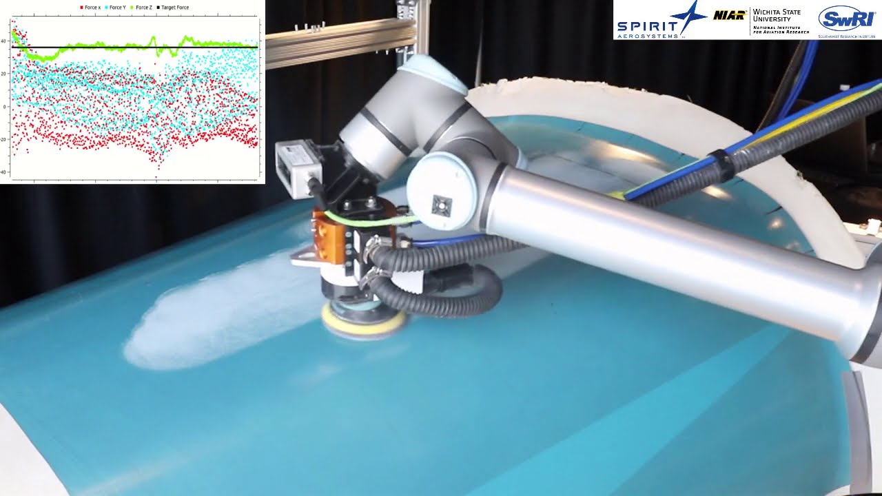ARM Collaborative Robotic Sanding FINAL DEMO - YouTube