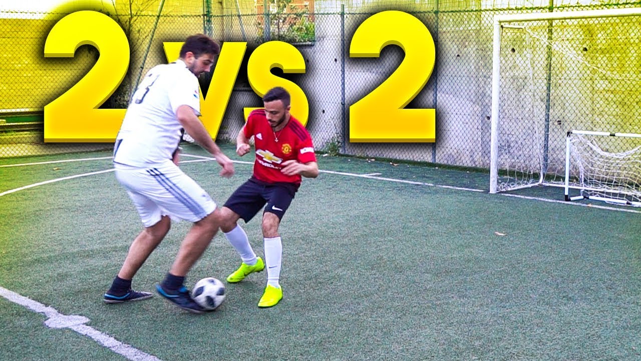 ⚽️ 2 vs 2 FOOTBALL CHALLENGE! w/ELITES - YouTube