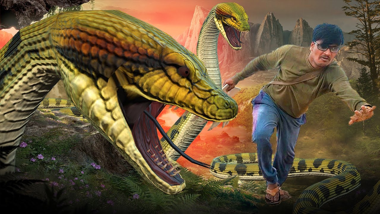 Anaconda Big Snake in Real Life | Snake magic dog in Real Life Short ...