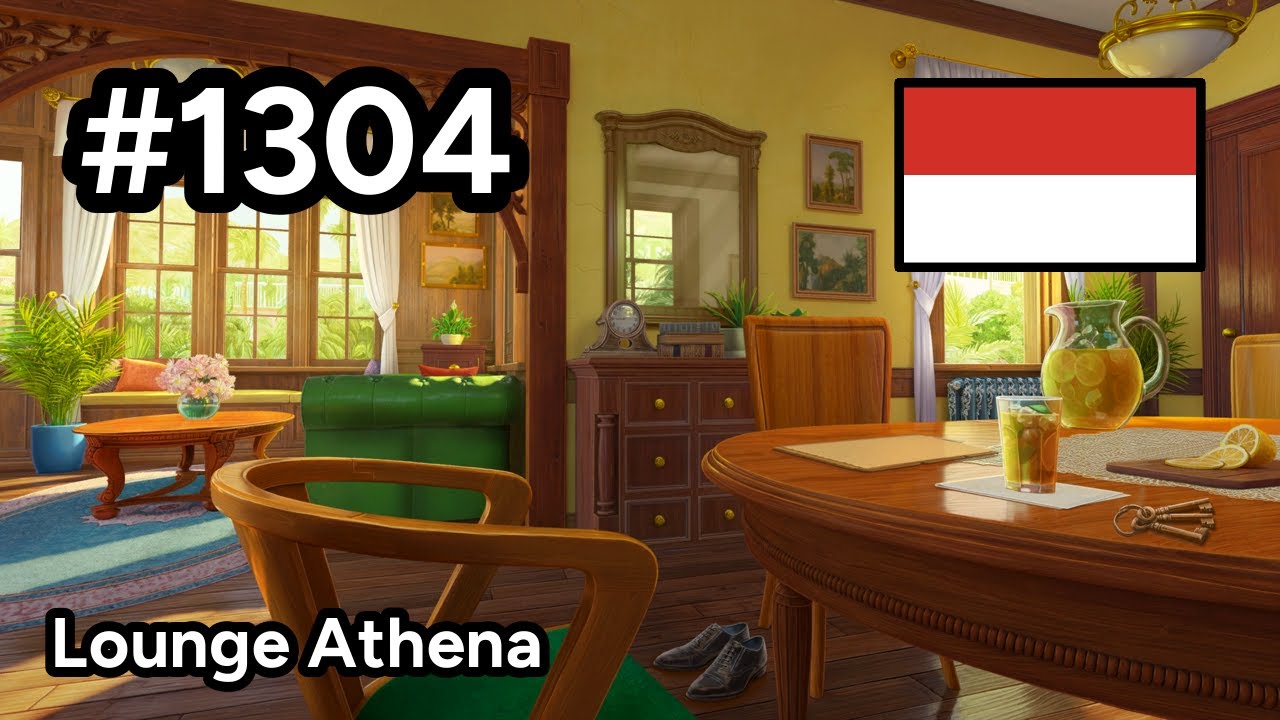 #1304 🇮🇩 (📕6-📄16-4) - Lounge Athena - June's Journey - YouTube