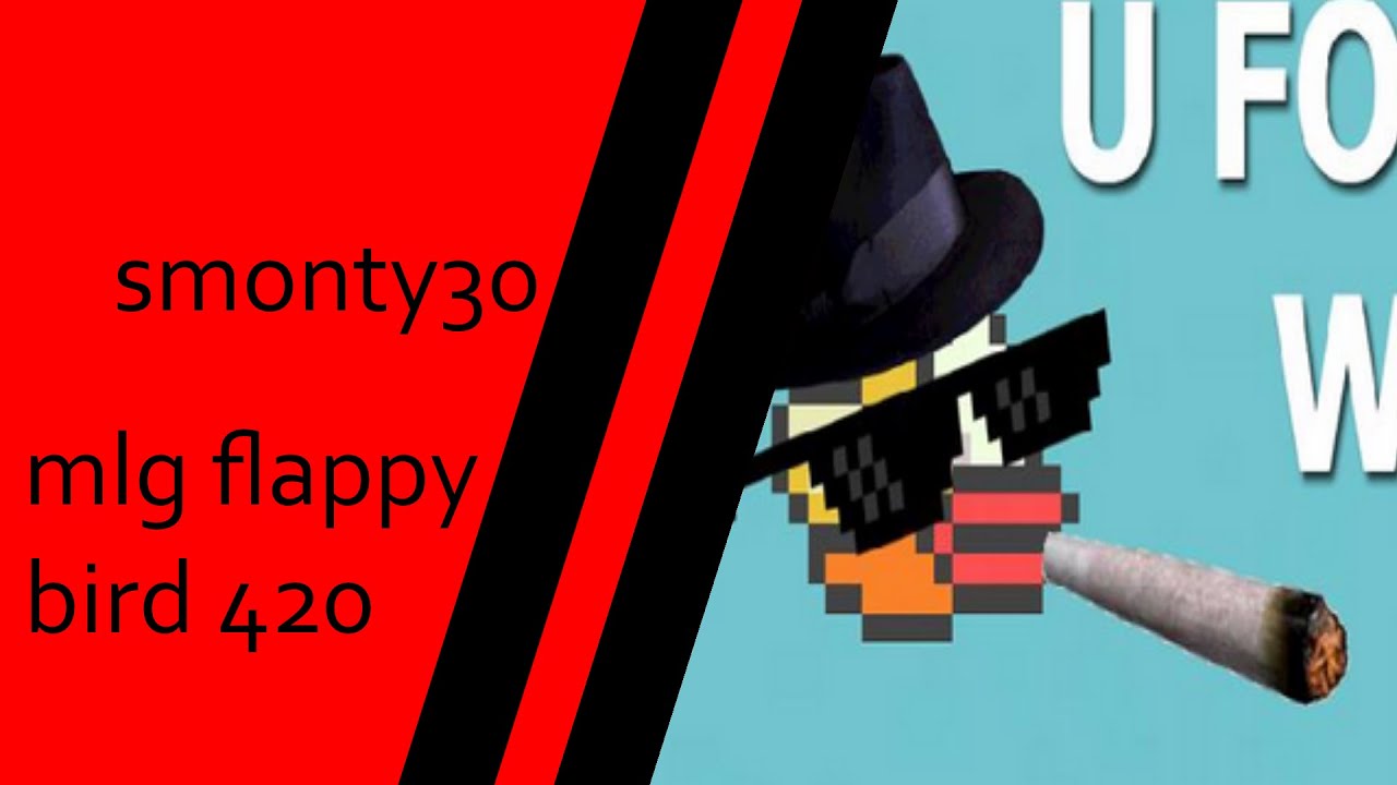 MLG Flappy Bird 420 - YouTube