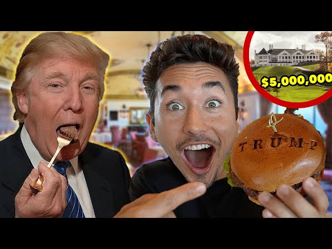 Eating At Donald Trump's Restaurant... (HIGH CLASS LUXURY)