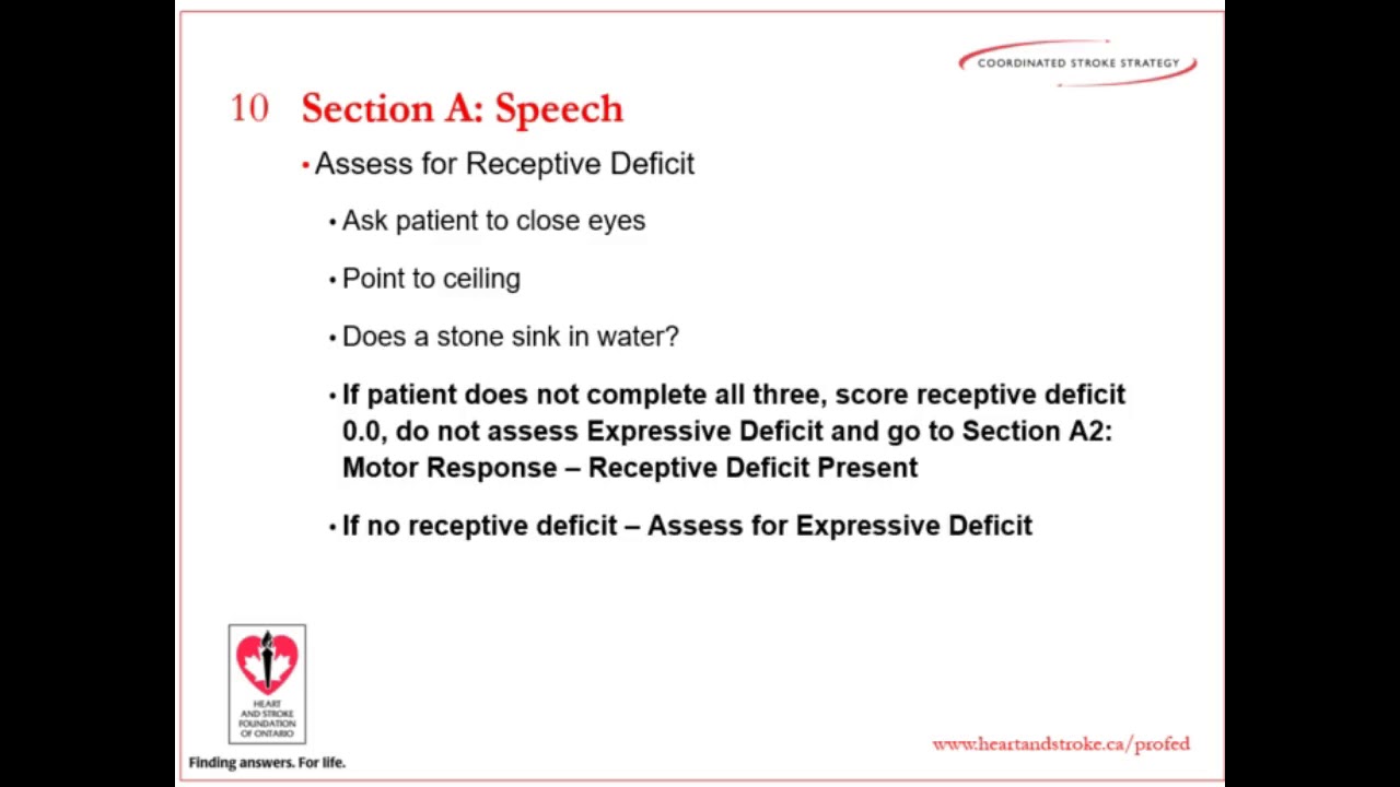 Canadian Neurological Scale Voiceover ppt - YouTube