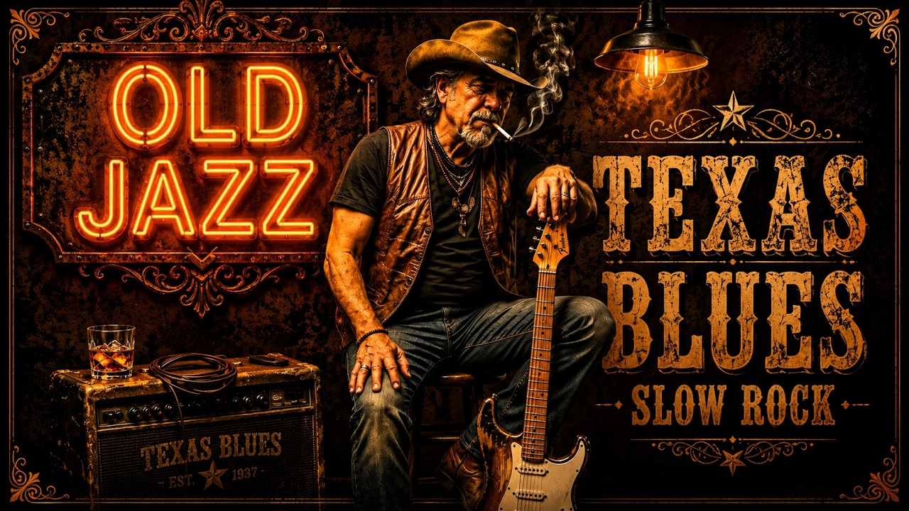 Midnight Blues - The Best of Warm Texas Blues Guitar for Emotional ...