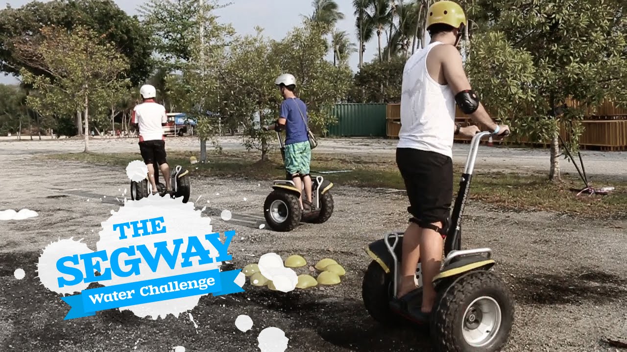 SENTOSA SEGWAY WATER CHALLENGE - YouTube