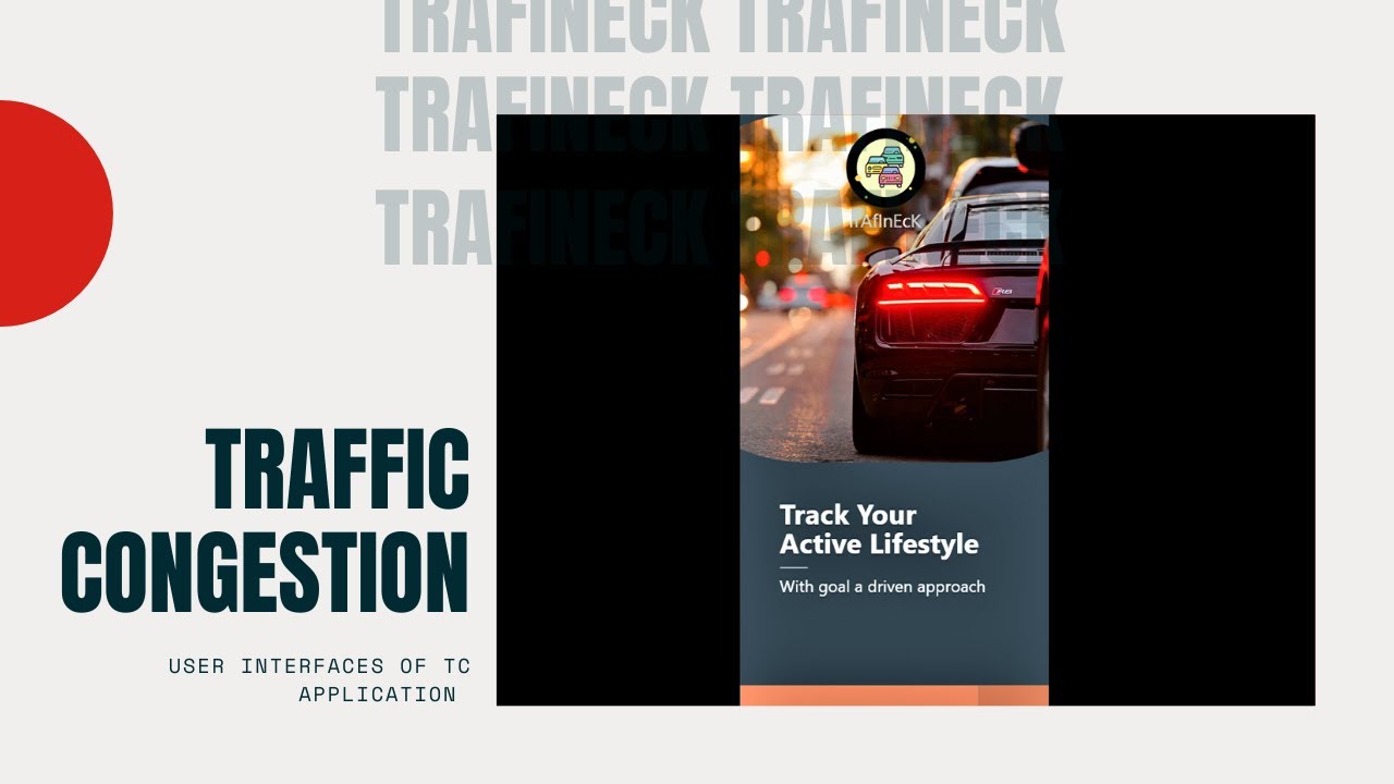 User Interfaces of Traffic Congestion Application!!UI/UX Design - YouTube
