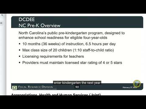 NC General Assembly video | NC Health News