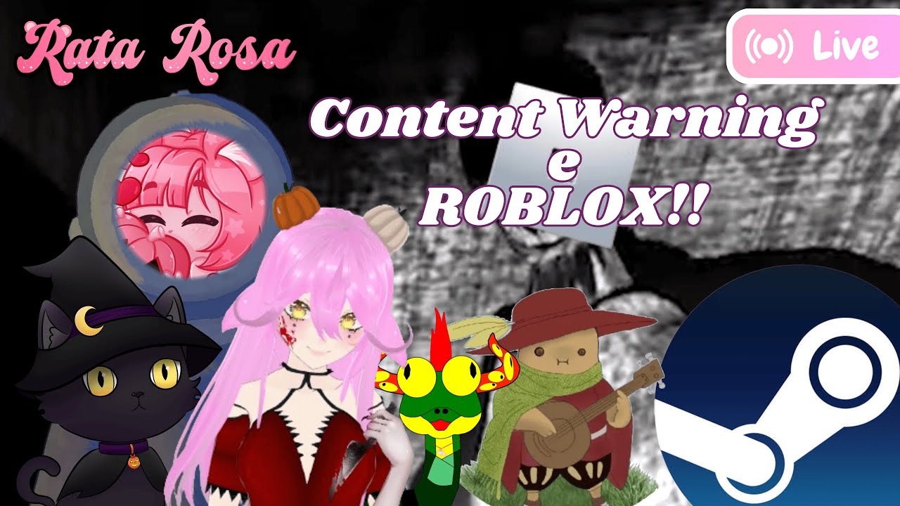 RATA ROSA〛Content Warning E roblox!! #vtuber - YouTube