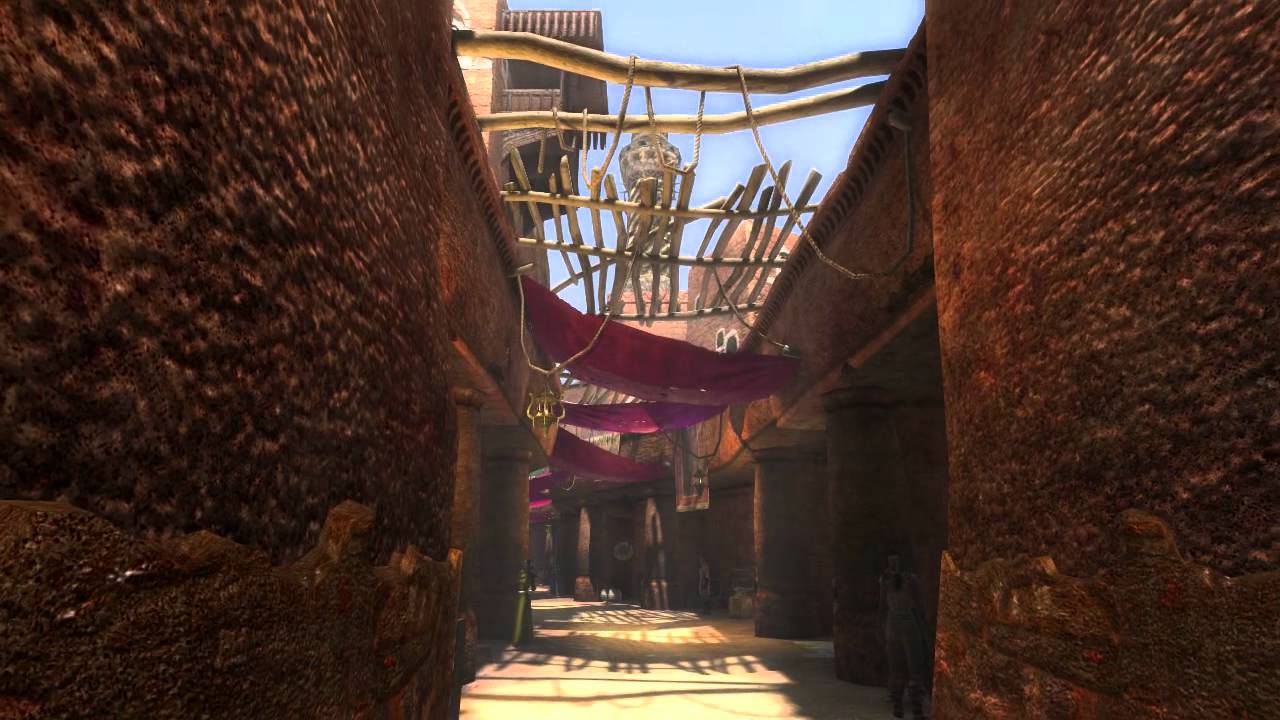 Age of Conan high graphics DX 10 Khemi walk - YouTube