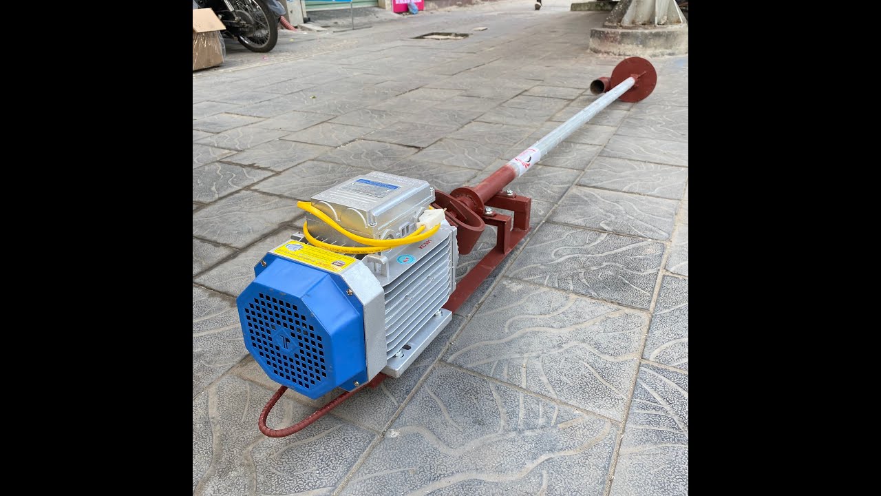 Máy hút bùn, cát, chất thải biogas chạy điện giá rẻ - YouTube