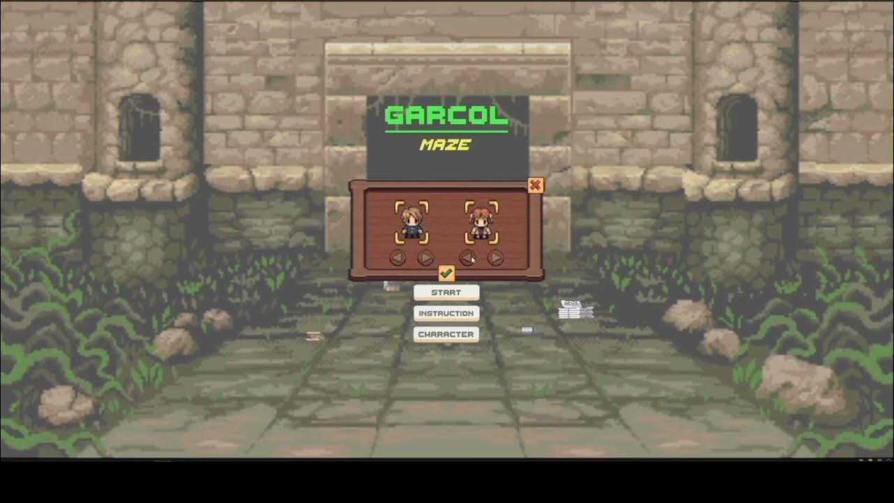 [Unity 2D GameDev] - Garcol Maze - 2D Topdown Pixel Art game - YouTube