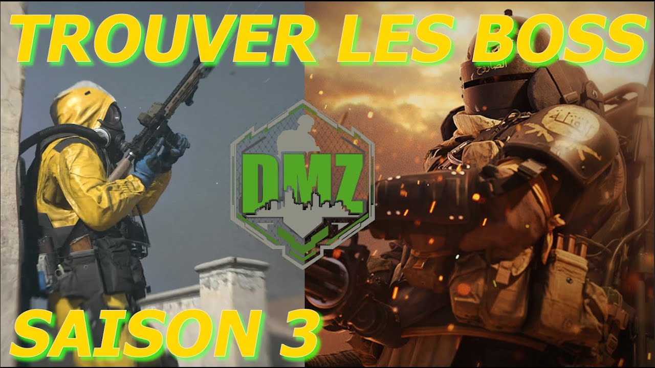 TROUVER les BOSS sur DMZ SAISON 3 (PYRO, PILLARD, CHIMISTE, MASTODONTE ...