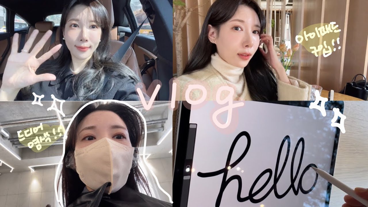 웨딩플래너 Vlog 아이패드 구입 👩🏻💻 초간단 새우볶음밥 🦐 드디어 염색 스시에비스 오마카세 그리고 잡다