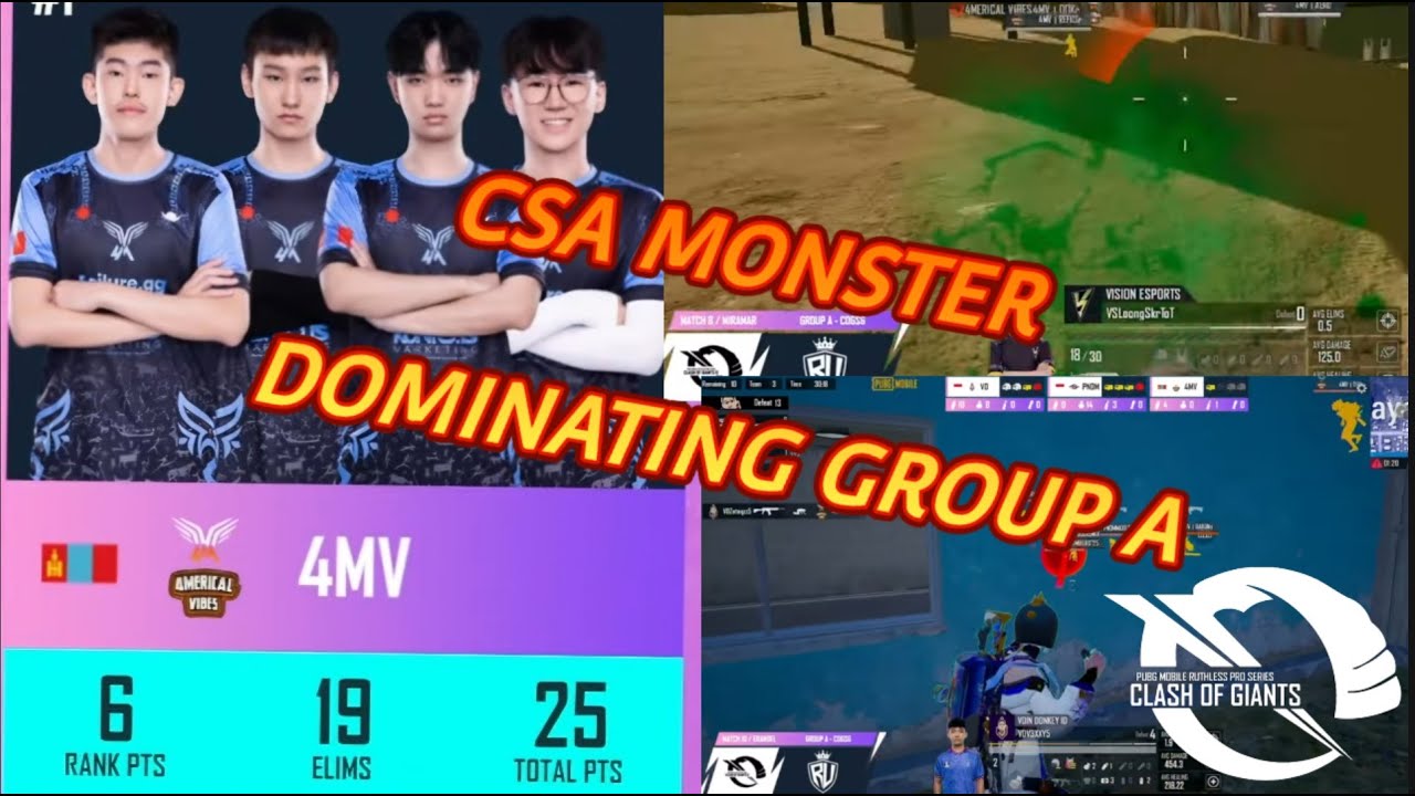 Clash of Giants Highlight Group A season 6//#pubgmobile #ruthless #hype ...