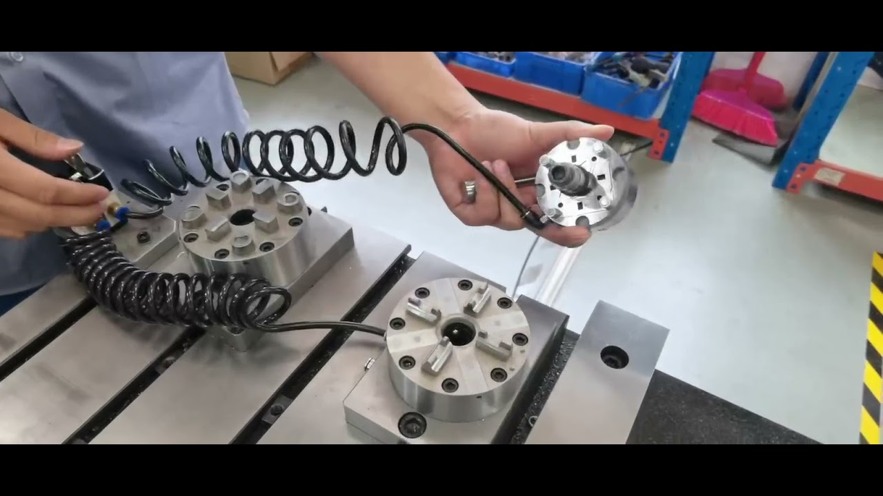 Fixture to clamp round shape workpiece.dss@szjztools.com - YouTube