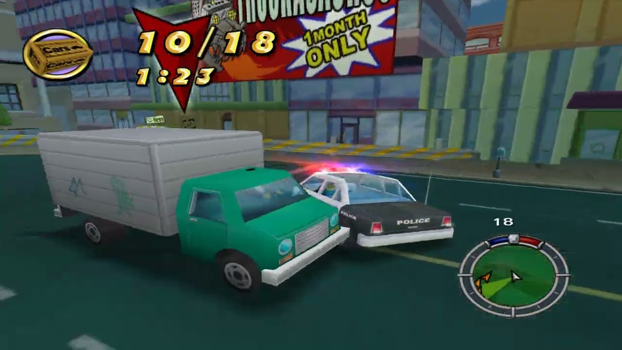 The Simpsons: Hit & Run mod: Some Law Enforcement - YouTube