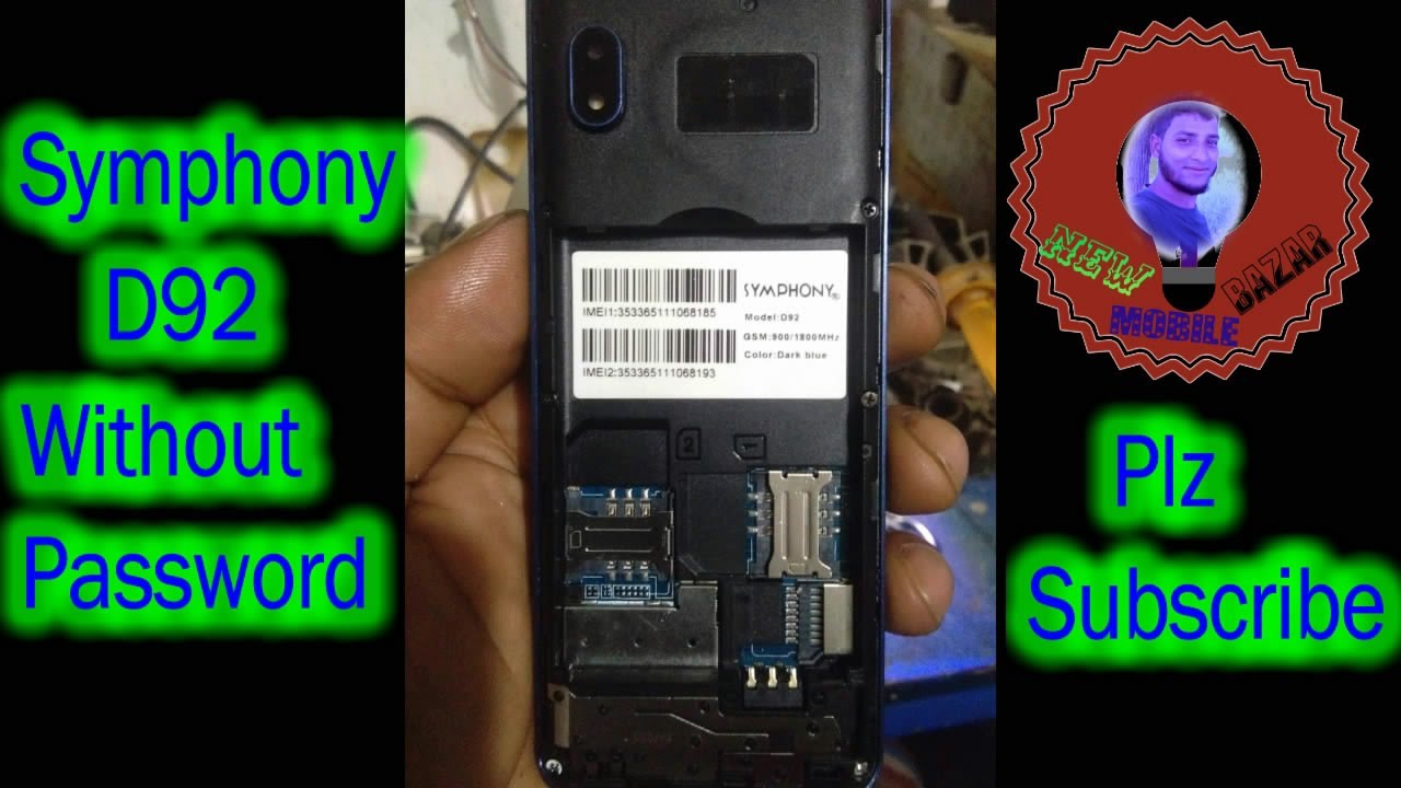 Symphony D92 Flash File MTK6261DA Without Password- New Mobile Bazar ...